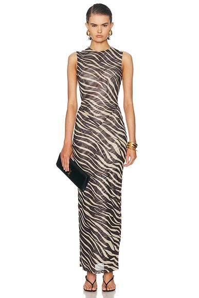 Ronny Kobo Krisa Dress - Zebra