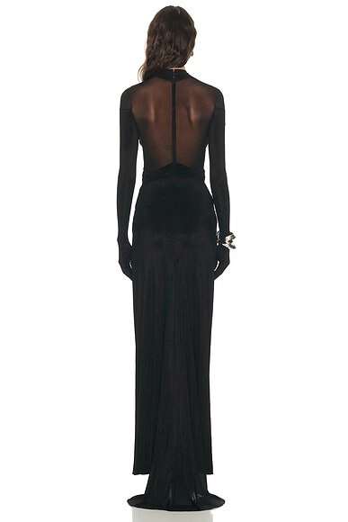 Burc Akyol For Fwrd Jersey Caryatid Dress