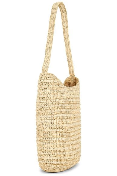 THE ROW Alma Raffia Shoulder Bag