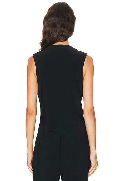 Norma Kamali Lapel Vest
