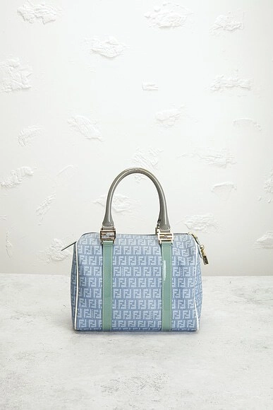 Fendi Zucchino Boston Bag