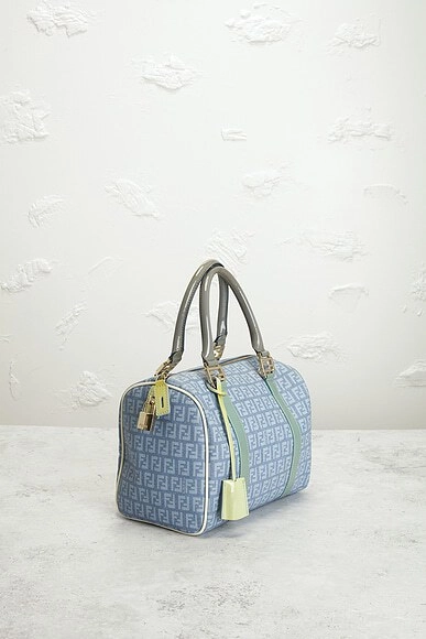 Fendi Zucchino Boston Bag
