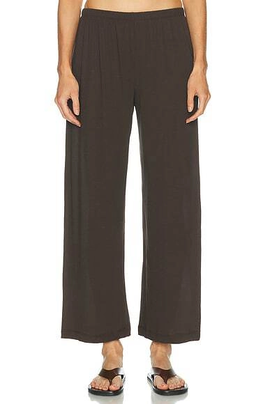 LESET Milo Crop Pant - Hickory