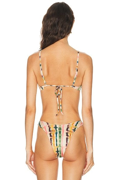 Heavy Manners Ruffled Up Underwire Bikini Top