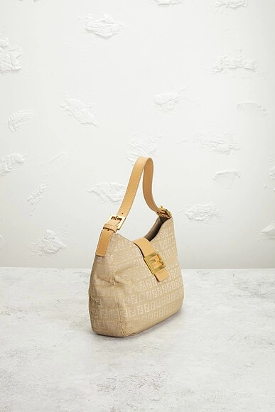 Fendi Zucchino Hobo Bag