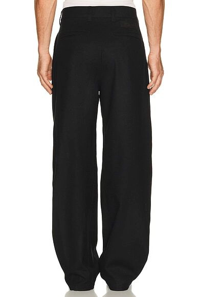 Givenchy Dry Wool Flannel Couture Seams Trousers