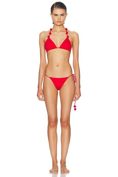 MAYGEL CORONEL Vesper Bikini Set - Red