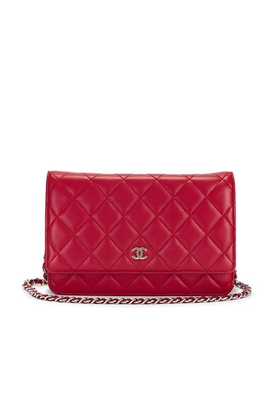 Chanel Lambskin Classic Wallet On Chain