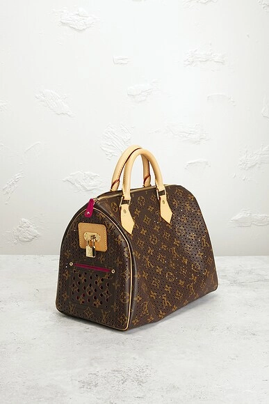 LOUIS VUITTON Monogram Perforated Speedy 30 Handbag
