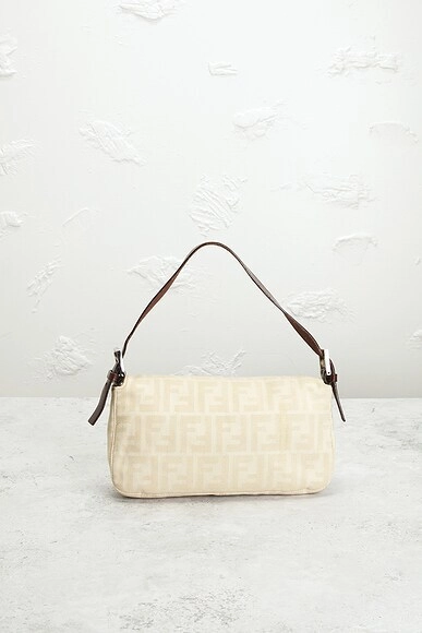 Fendi Zucca Baguette Shoulder Bag