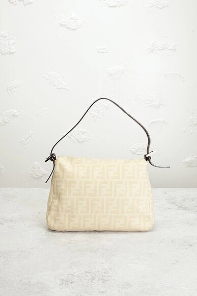 Fendi Zucca Mama Forever Baguette Shoulder Bag