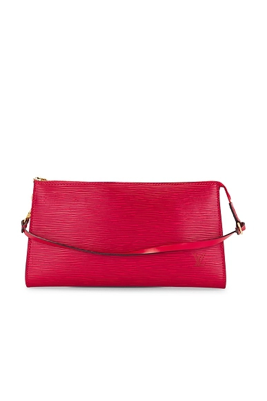 LOUIS VUITTON Epi Pochette Accessoires 24 Shoulder Bag - Red