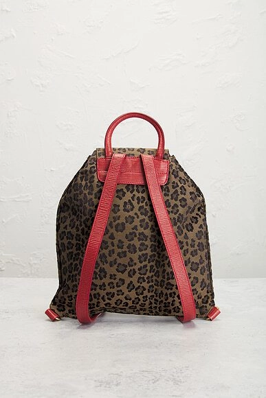 Fendi Leopard Backpack