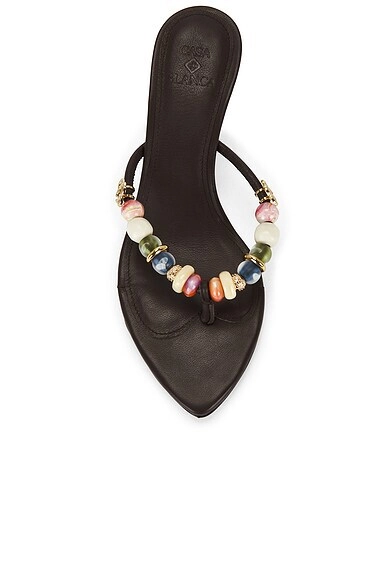Casablanca Beaded Sandal