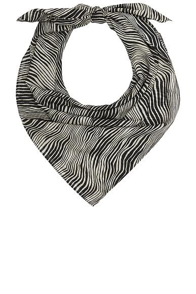 ST. AGNI Savannah Silk Scarf - Sand