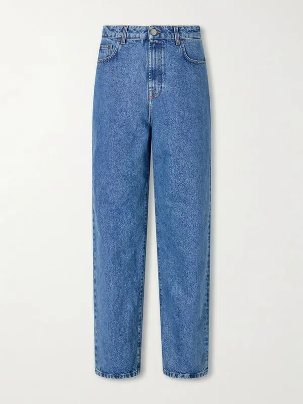 RÓHE Bruun Wide-leg Jeans - Blue