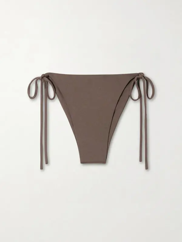 Magda Butrym Stretch-jersey Bikini Briefs - Brown
