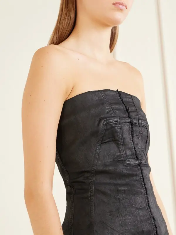 Rick Owens Temple Denim Boustier