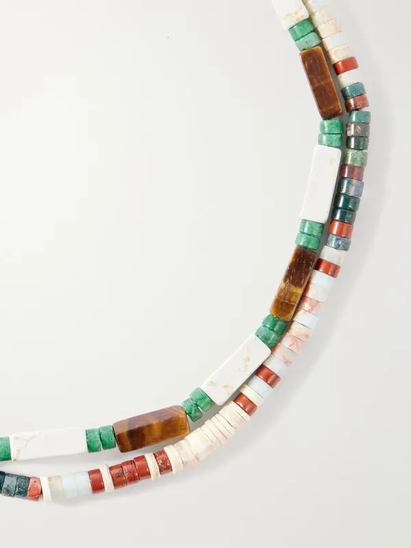 ROXANNE ASSOULIN Dunes Set Of Two Beaded Necklaces