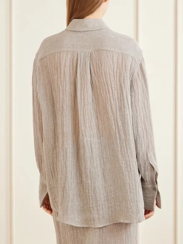 KALLMEYER Mollie Linen-blend Shirt