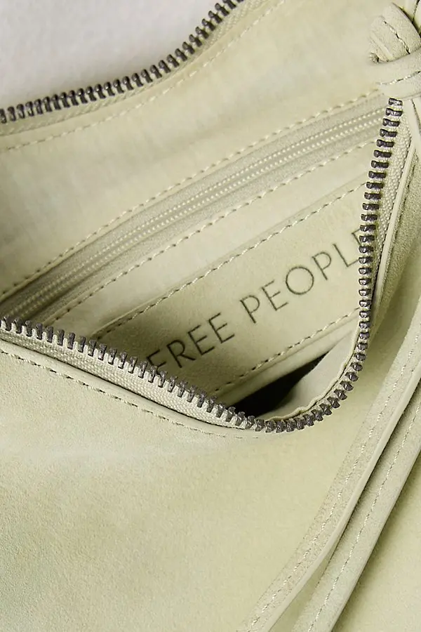 FP COLLECTION Sina Suede Shoulder Bag