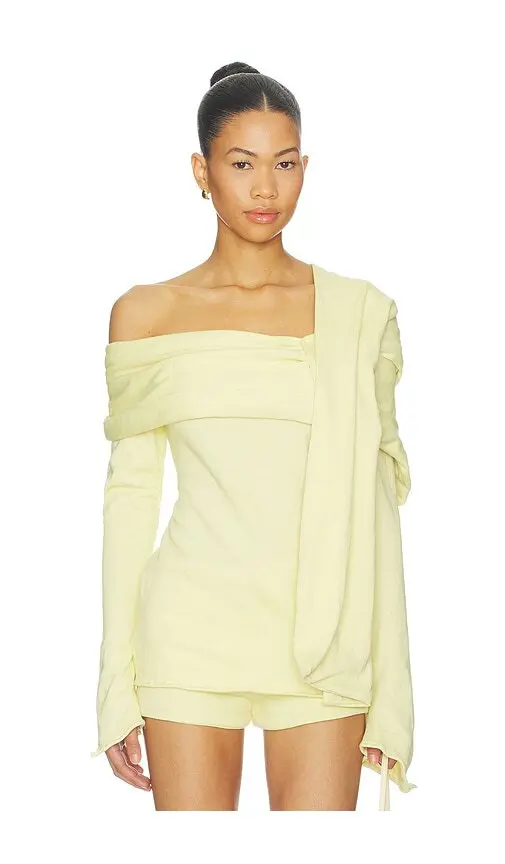 DEME BY GABRIELLA The Saki Top In . Also - Yellow