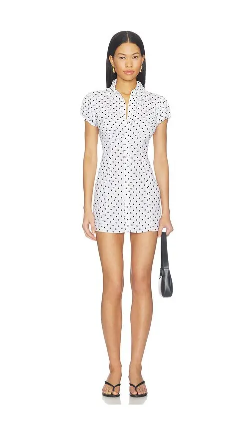 GUIZIO Liana Dress In . Also - White
