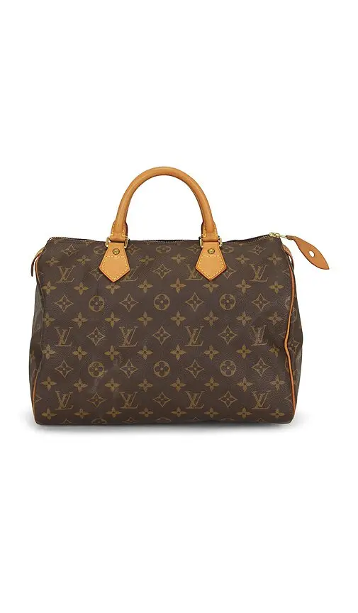 FWRD RENEW Louis Vuitton Monogram Speedy 30 Handbag - Brown