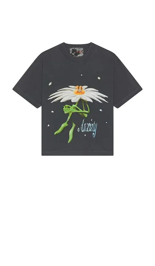 JUNGLES Anxiety Flower Tee In . Also