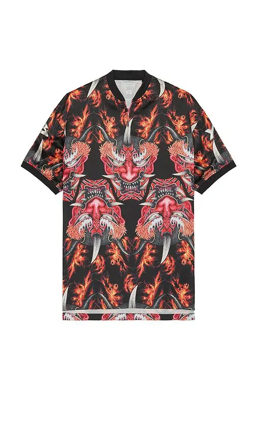 Y3 Satin Oni Jersey In . Also