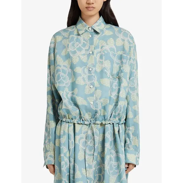 Marni Floral Print Ramiè Shirt - Bav15