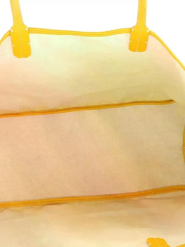Goyard Saint Louis Coated Canvas Pm Tote Bag - Yellow