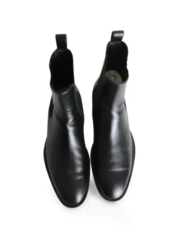 Balenciaga Midnight Chelsea Leather Boots