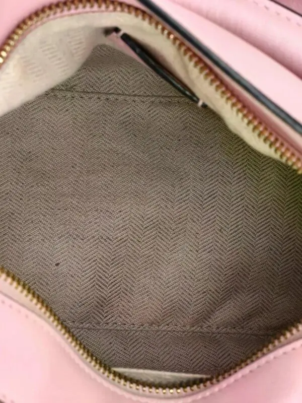 Loewe Leather Satchel Bag - Pink
