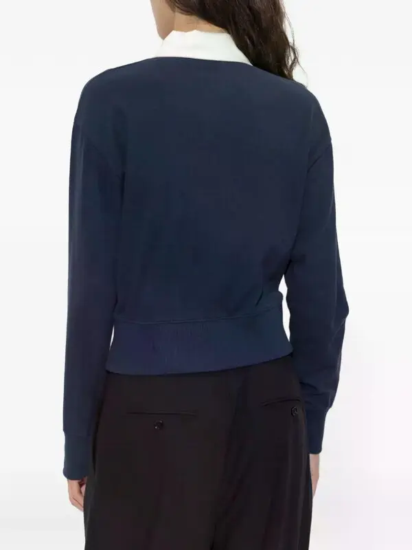 Kenzo Varsity Embroidered-logo Polo Shirt