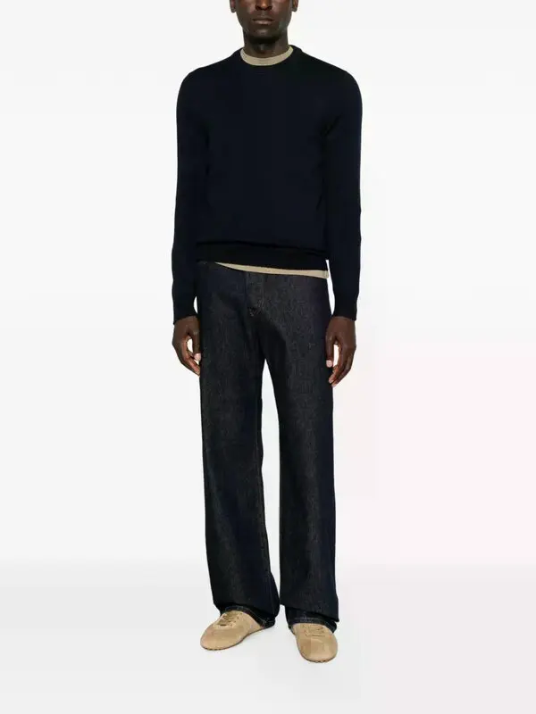 FILERIA Crew Neck Long Sleeve Sweater