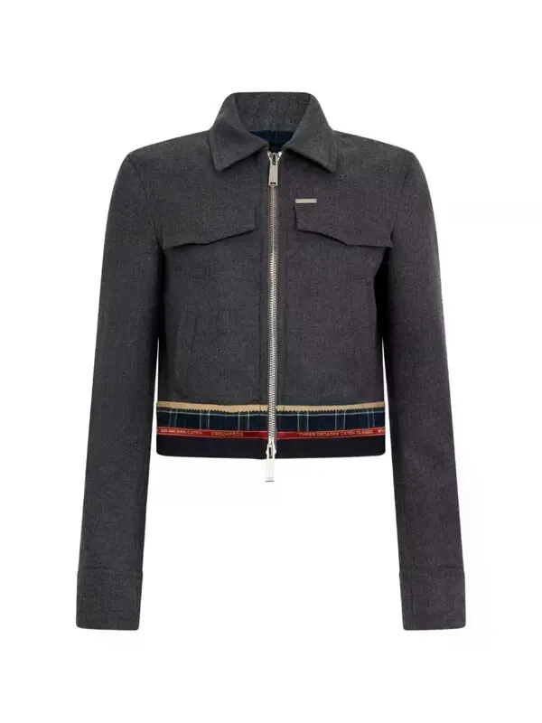 Dsquared2 Hybrid Flannel Kaban Jacket