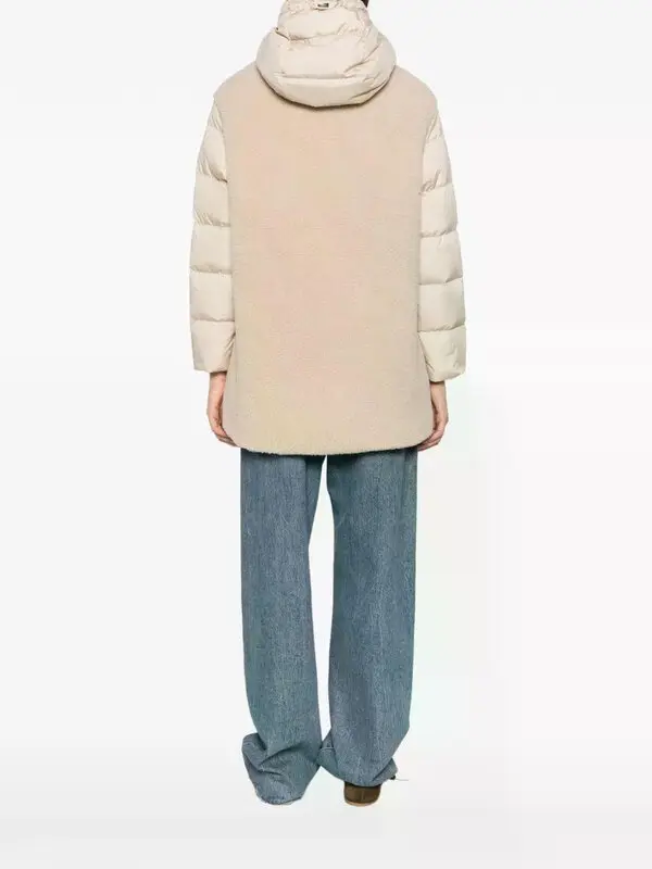 Herno Hooded Panelled Coat