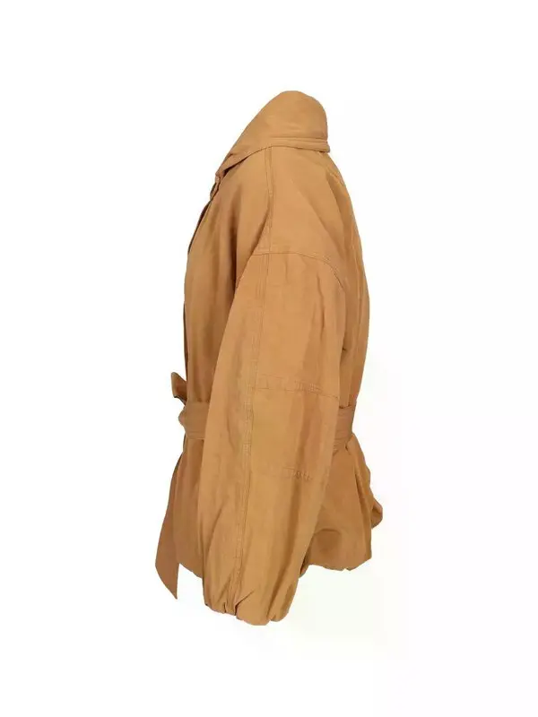Isabel Marant Étoile Volinda Cotton Short Trench Jacket