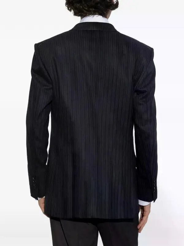 TOM FORD Double-breasted Pinstripe Blazer