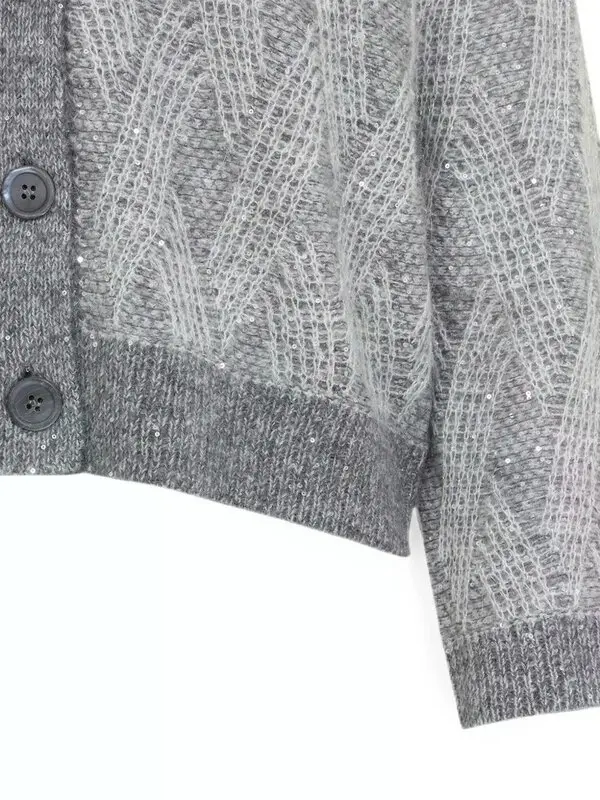Peserico Sequin-embellished Cardigan