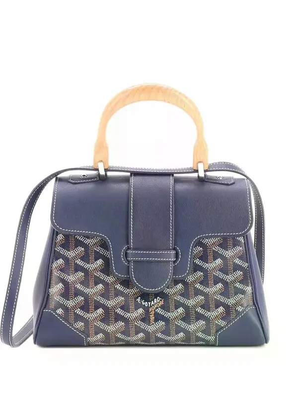 Goyard Saigon Top Handle Bag - Blue