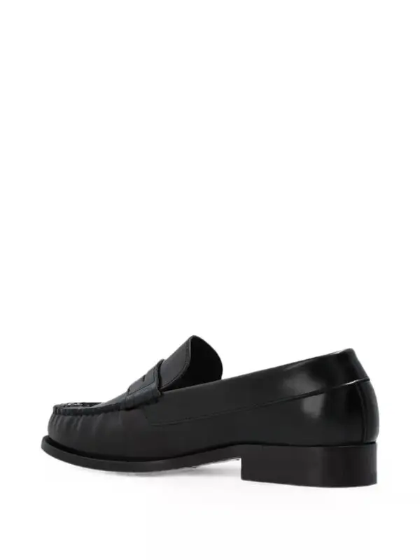 ALOHAS Rivet Leather Loafers