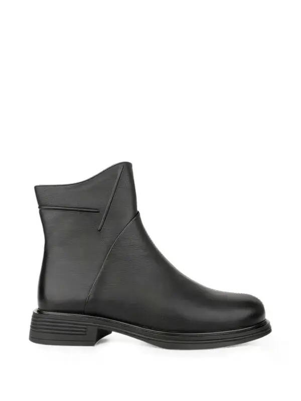 LINDA BAUMANN Zip-fastening Ankle Boots - Black