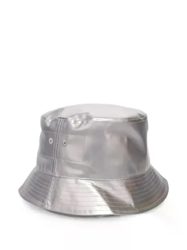 Rick Owens X Champion Gilligan Star-patch Bucket Hat - Silver