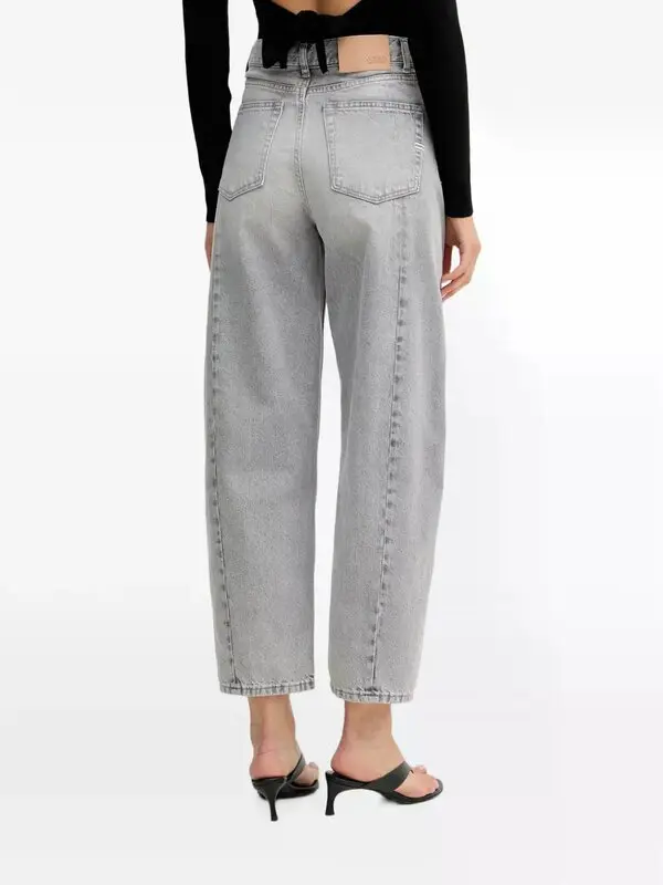 VICOLO High-waisted Barrel-leg Jeans