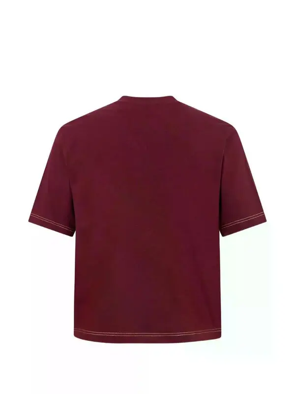Dsquared2 Tape V-neck T-shirt - Red