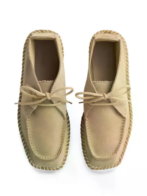 LEMAIRE Desert Moccasins In Reversed Suede Leather