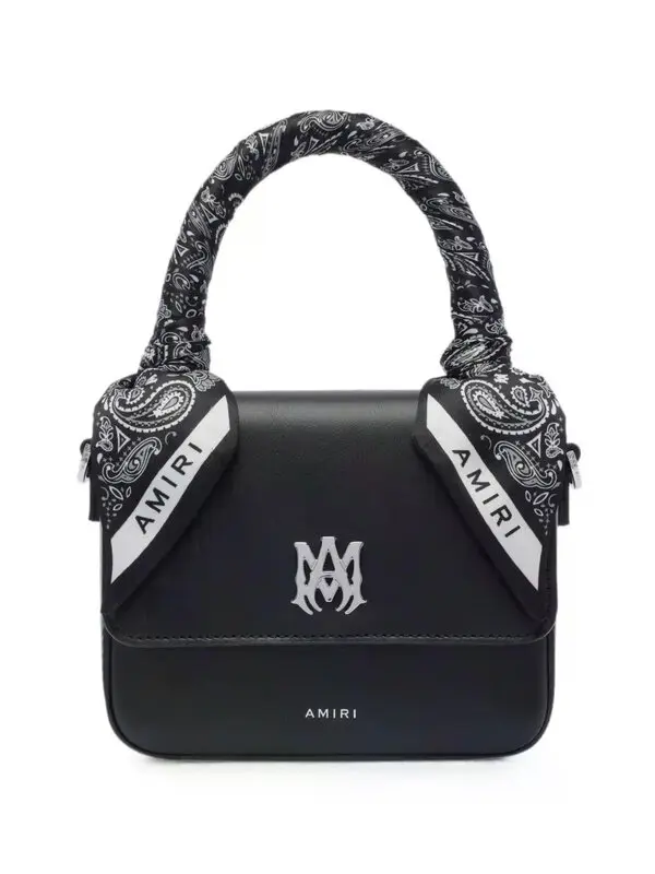 Amiri Micro Ma Leather Tote Bag