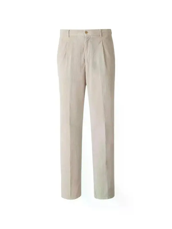 Marco Pescarolo Corduroy Regular-fit Tailored Trousers